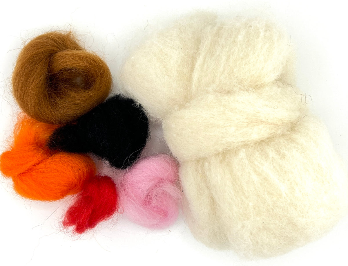 Refill Wool for the Cows Kit – Reddy Fiber Arts